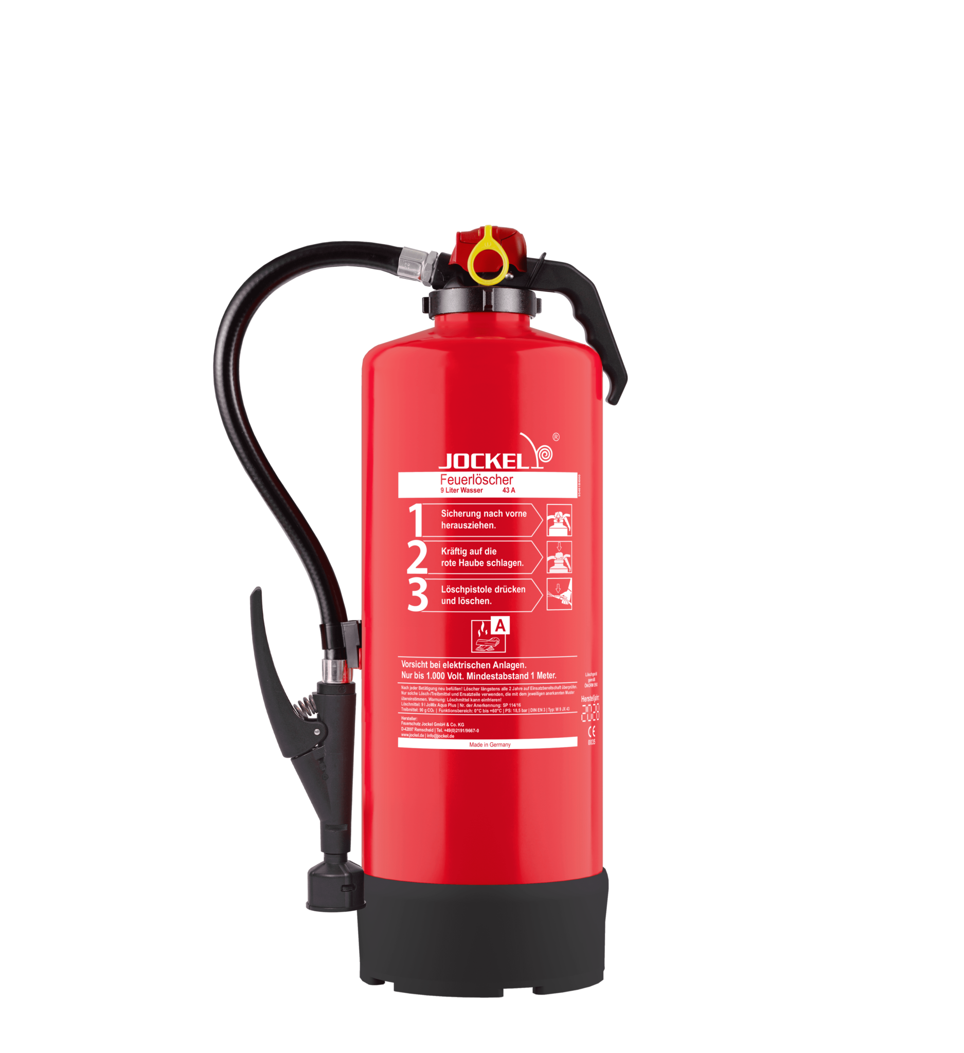 Jockel W9JX 43 fire extinguisher - Jockel